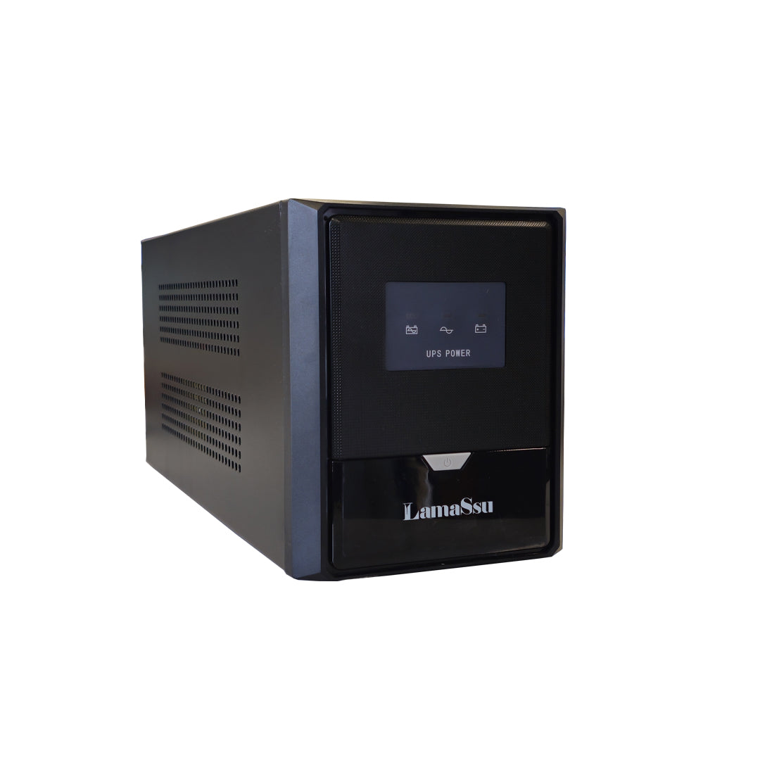 LamaSsu N-Series Offline UPS AVR - 1200 VA - 720W - Output (3) AC – AL-NABAA