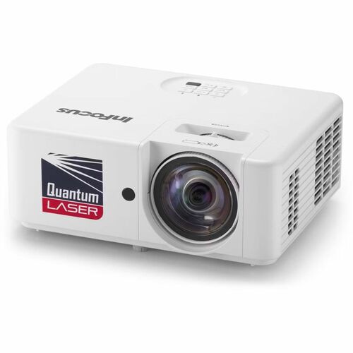 InFocus IN1028ST 1080p Full HD Short Throw Laser Projector – 4000 Lume ...