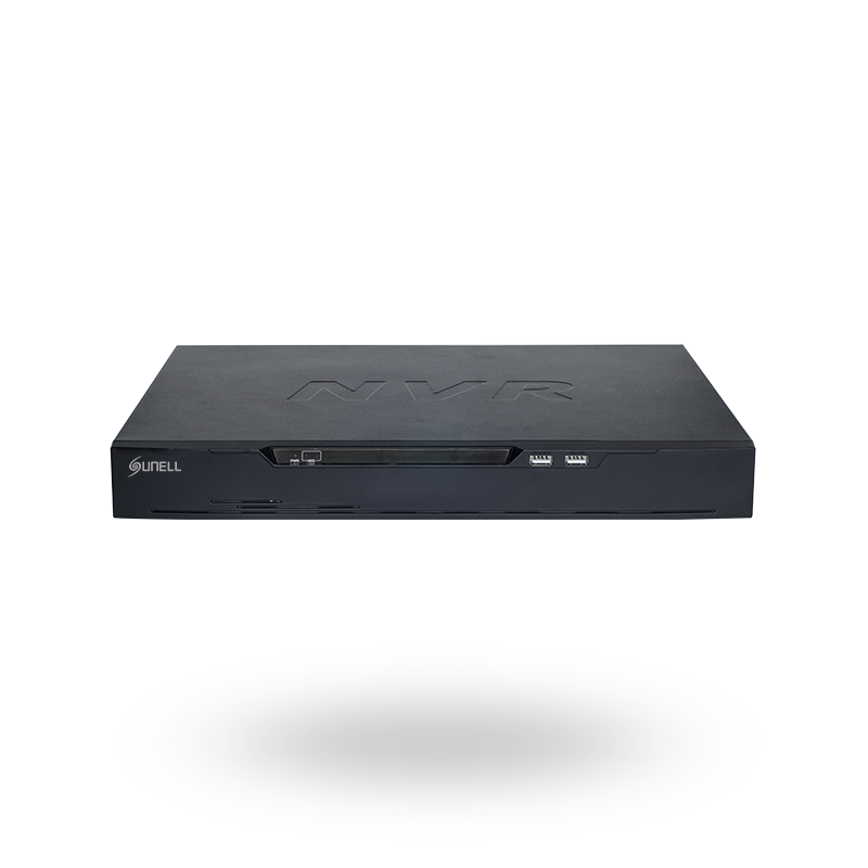 Sunell SN-NVR3832E2 (III) 32-Channel 4K NVR with AI Analytics, 160 Mbp