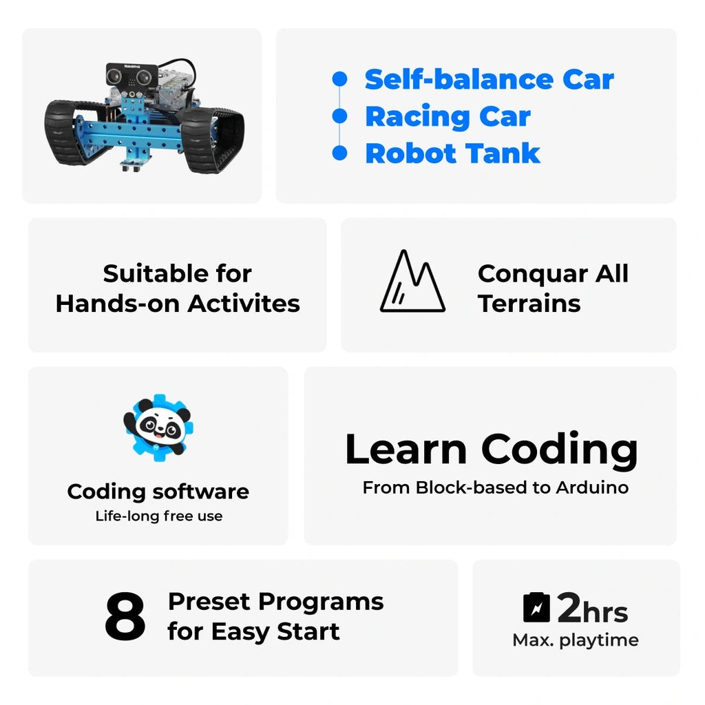 Makeblock mBot Ranger – 3-in-1 Transformable STEM Educational Robot Ki