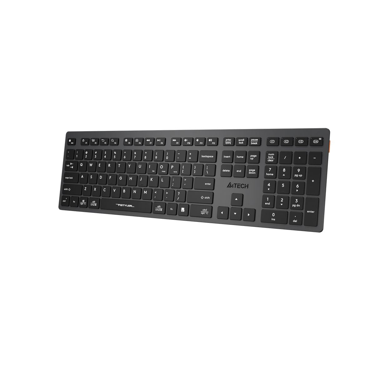A4Tech FBX50C Bluetooth Wireless Keyboard - Connect to 4 Devices - Ara