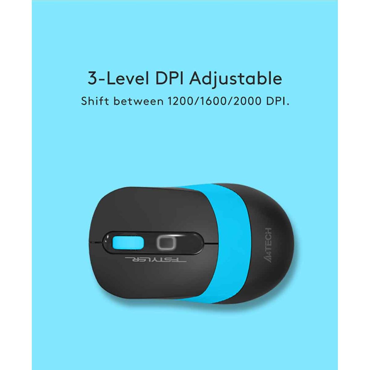 A4tech FG10 2000 DPI Wireless Mouse