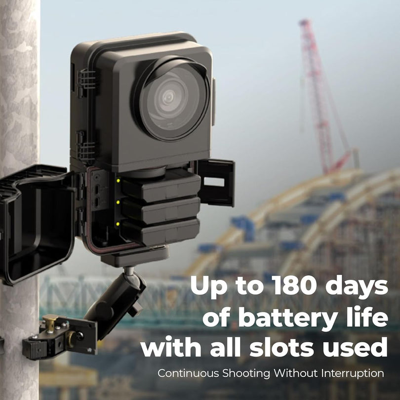 Brinno BCC5000 Wi-Fi 4K HDR Time Lapse Camera Bundle with IPX5 Housing ...