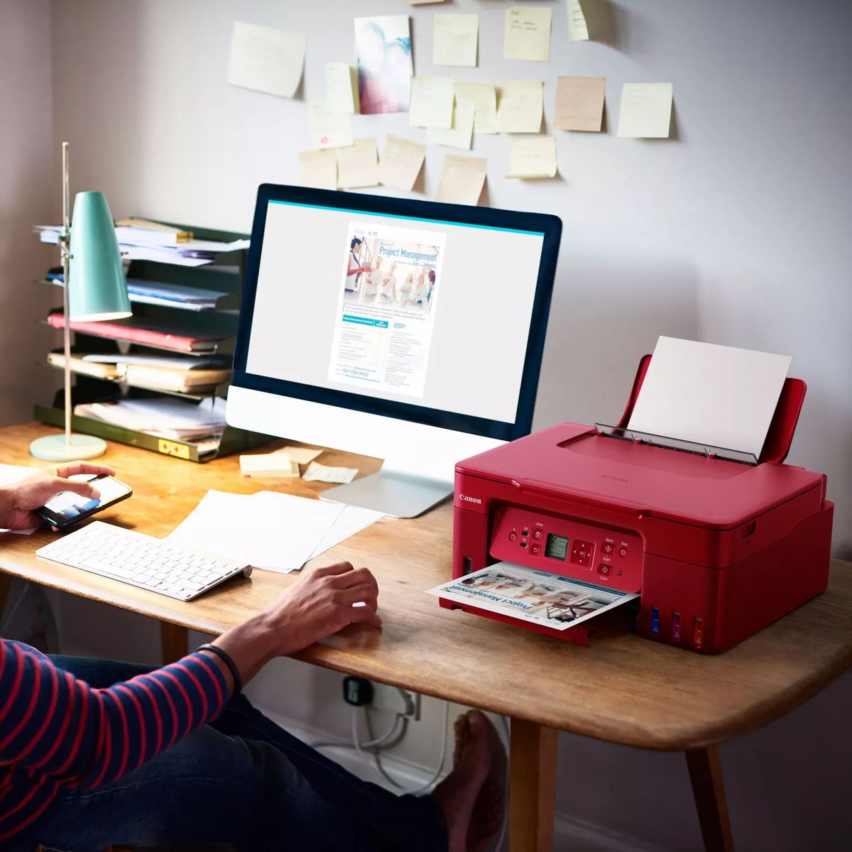 Canon PIXMA G3470 Wireless Colour 3-in-1 Refillable MegaTank Printer