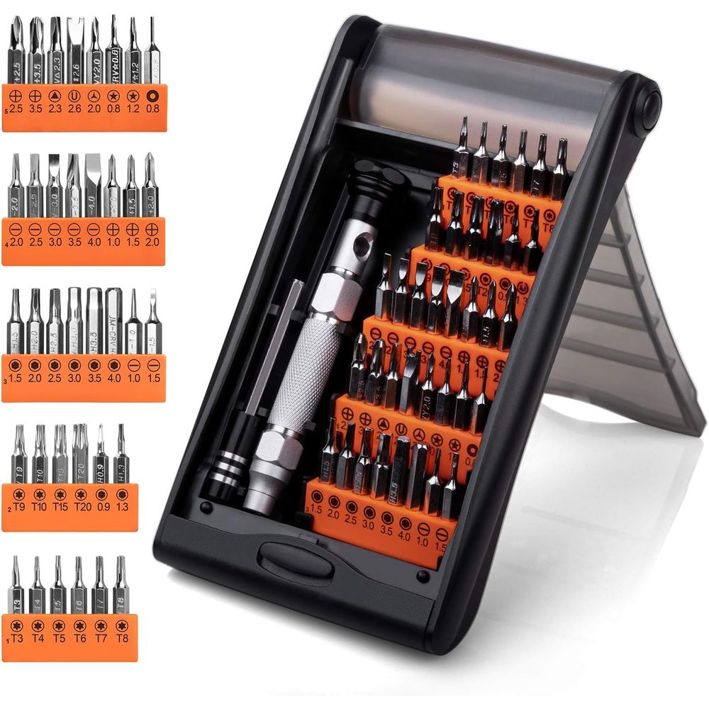 GOLDTOOL 38 in 1 ALUMINUM ALLOY SCREWDRIVER SET GTK-541