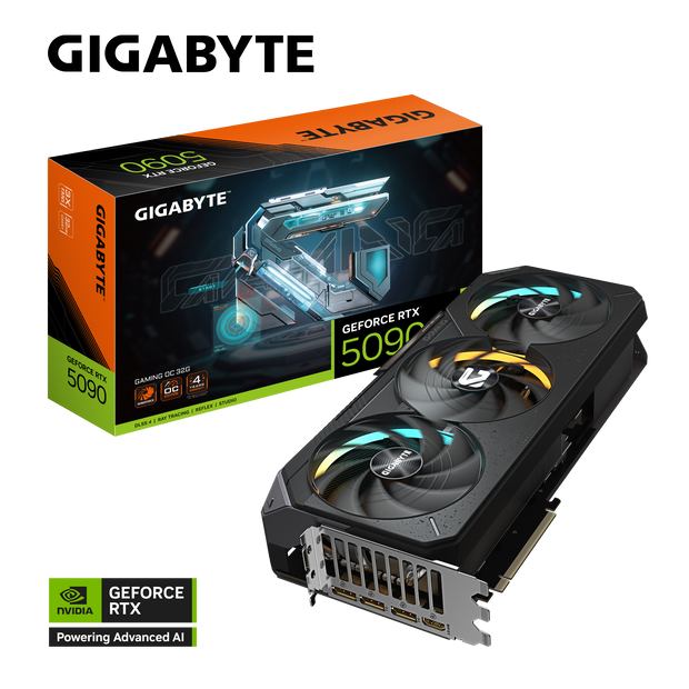 Gigabyte GeForce RTX 5090 GAMING OC 32G (GV-N5090GAMING-OC-32GD) – 32G ...