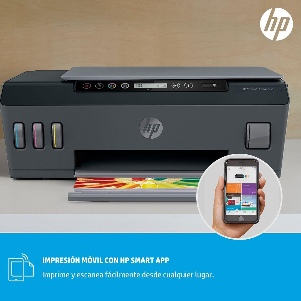 HP Smart Tank 515 Printer Wireless, Print, Scan, Copy, All In One Prin