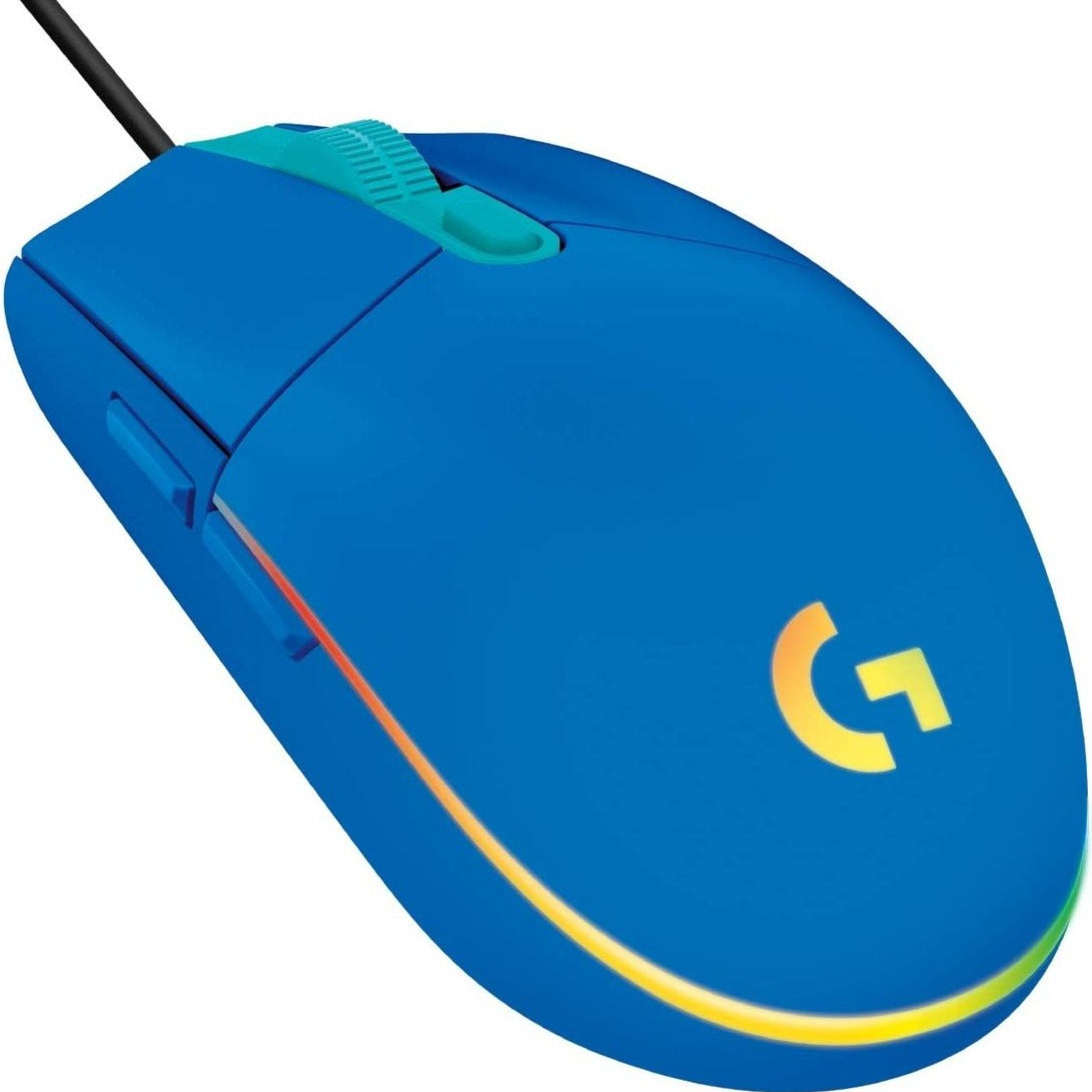 Logitech G203 LIGHTSYNC RGB 6 Button Gaming Mouse