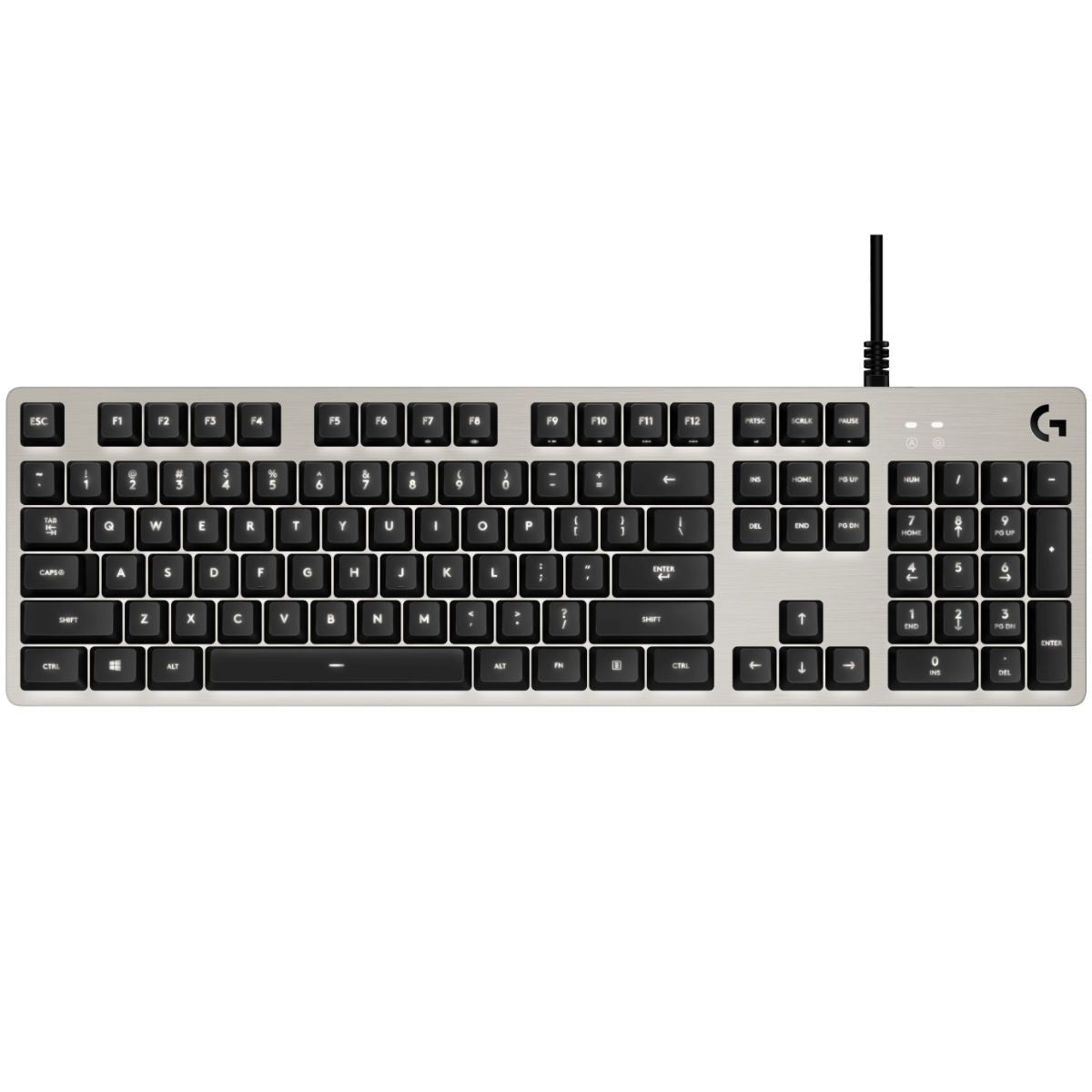 Logitech G413 Mechanical Gaming Keyboard – Romer-G Switches, Aluminum