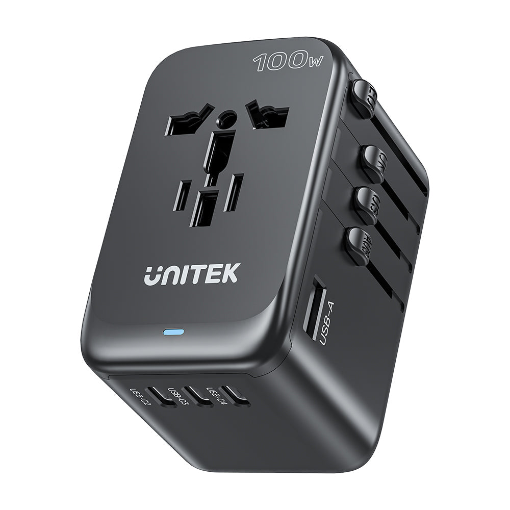 Unitek GaN 100W Universal Travel Adapter – AL-NABAA