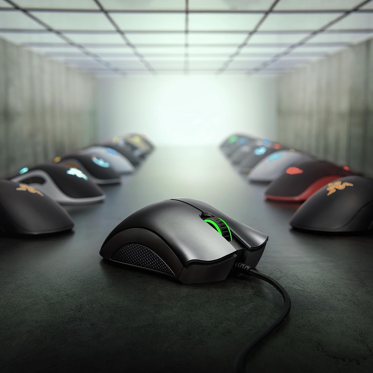 Razer DeathAdder Essential Gaming Mouse: 6400 DPI Optical Sensor - 5 P