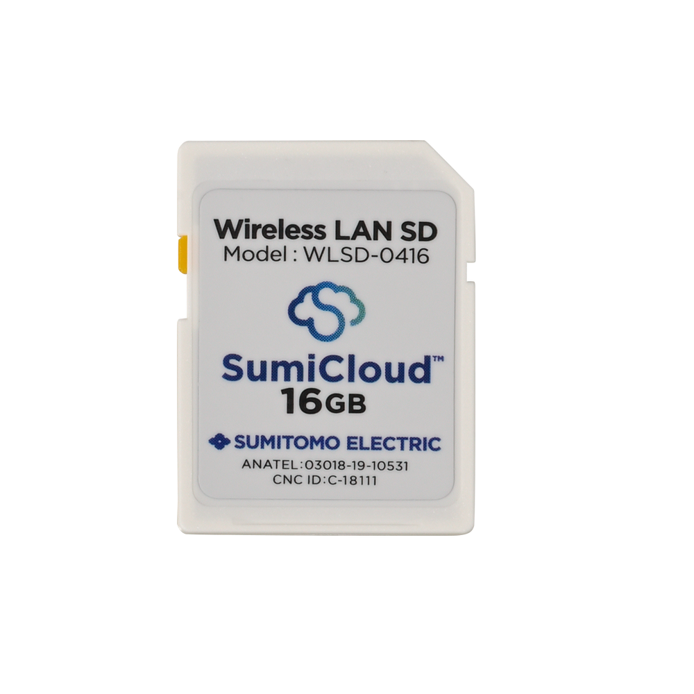Sumitomo Wireless LAN SD card for SumiCloud™. Compatible with TYPE-72,