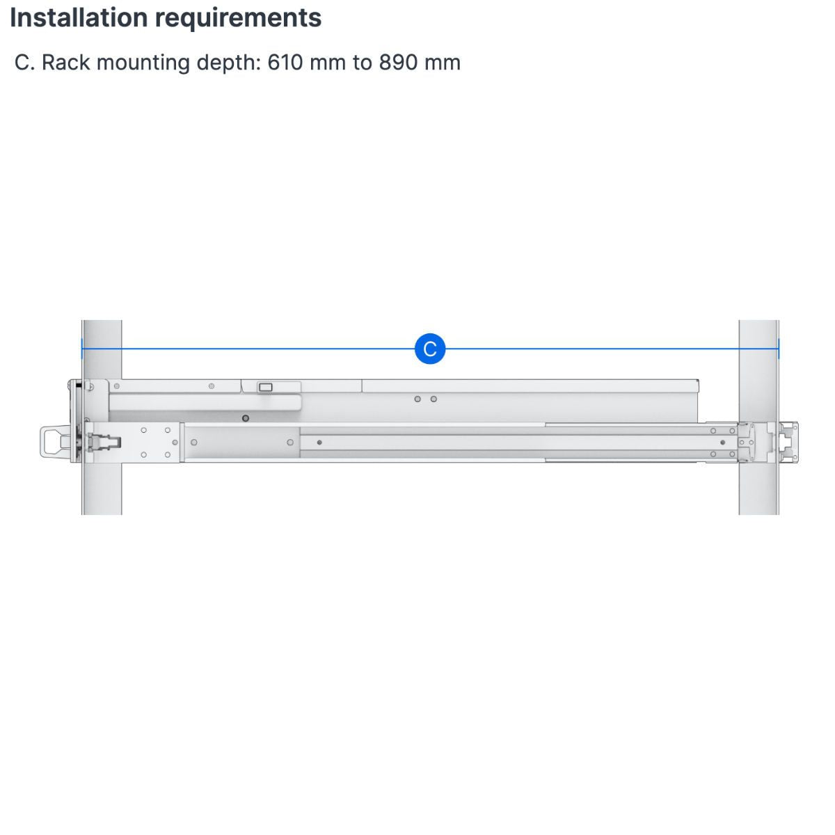 Synology RKS-02 Sliding Rail Kit – Compatible with 2U/3U Rackmount NAS
