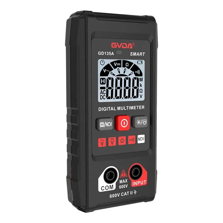 GVDA Digital Multimeter Auto Range DMM Voltmeter True RMS AC DC NCV Oh