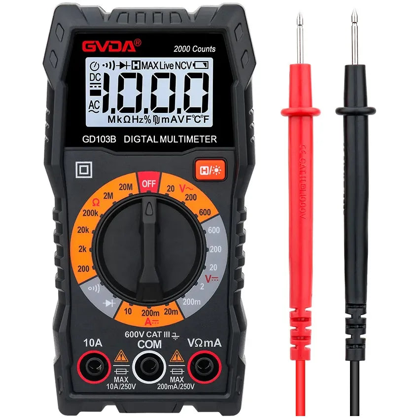 GVDA GD103B Multifunctional Digital Multimeter – AL-NABAA