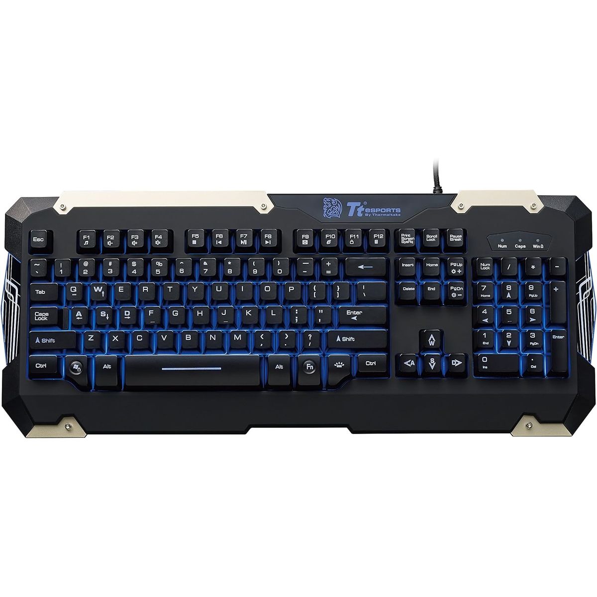 Thermaltake Tt eSPORTS Commander Blue LED Backlighting Mechanical Keyc