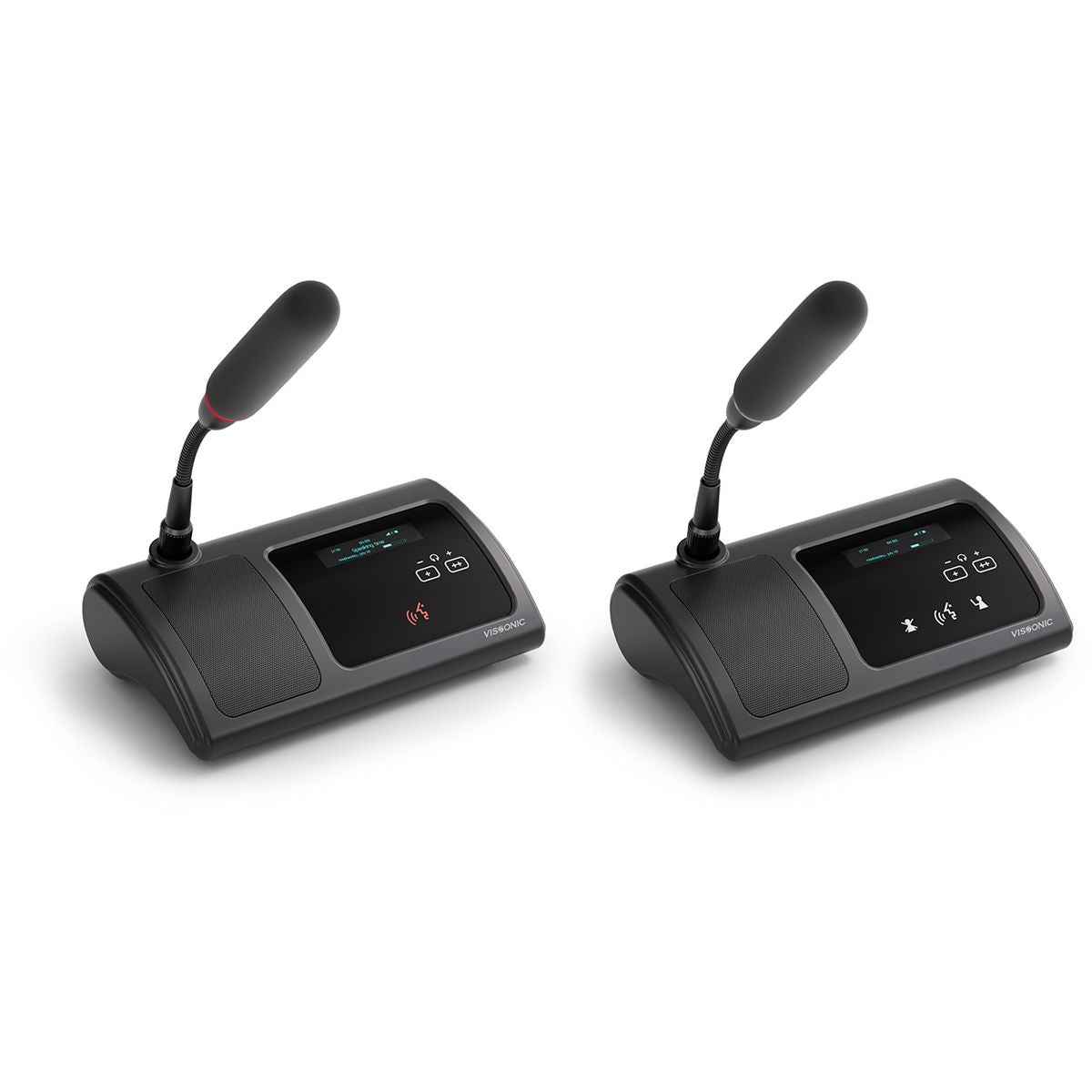 VISSONIC VIS-WDD-T Wireless Digital Conference Delegate Unit with Touc ...