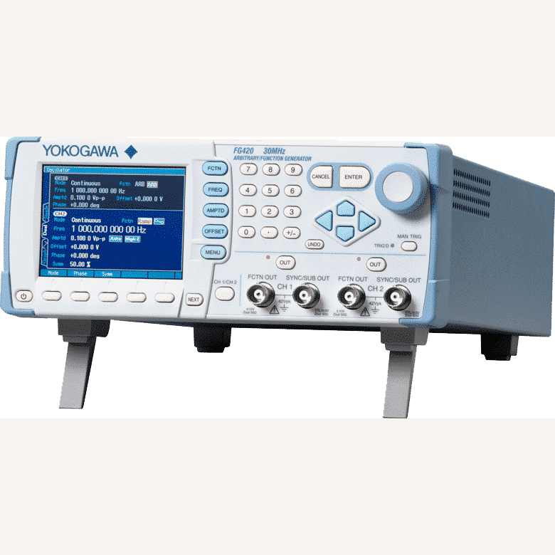 Yokogawa FG410 Arbitrary/Function Generator – 1 Channel, 30 MHz, 20 Vp