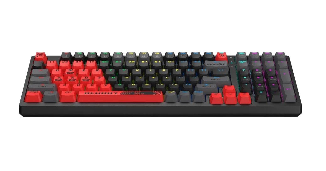 Bloody S98 RGB Mechanical Switch Gaming Keyboard BLMS Red Switch Sport