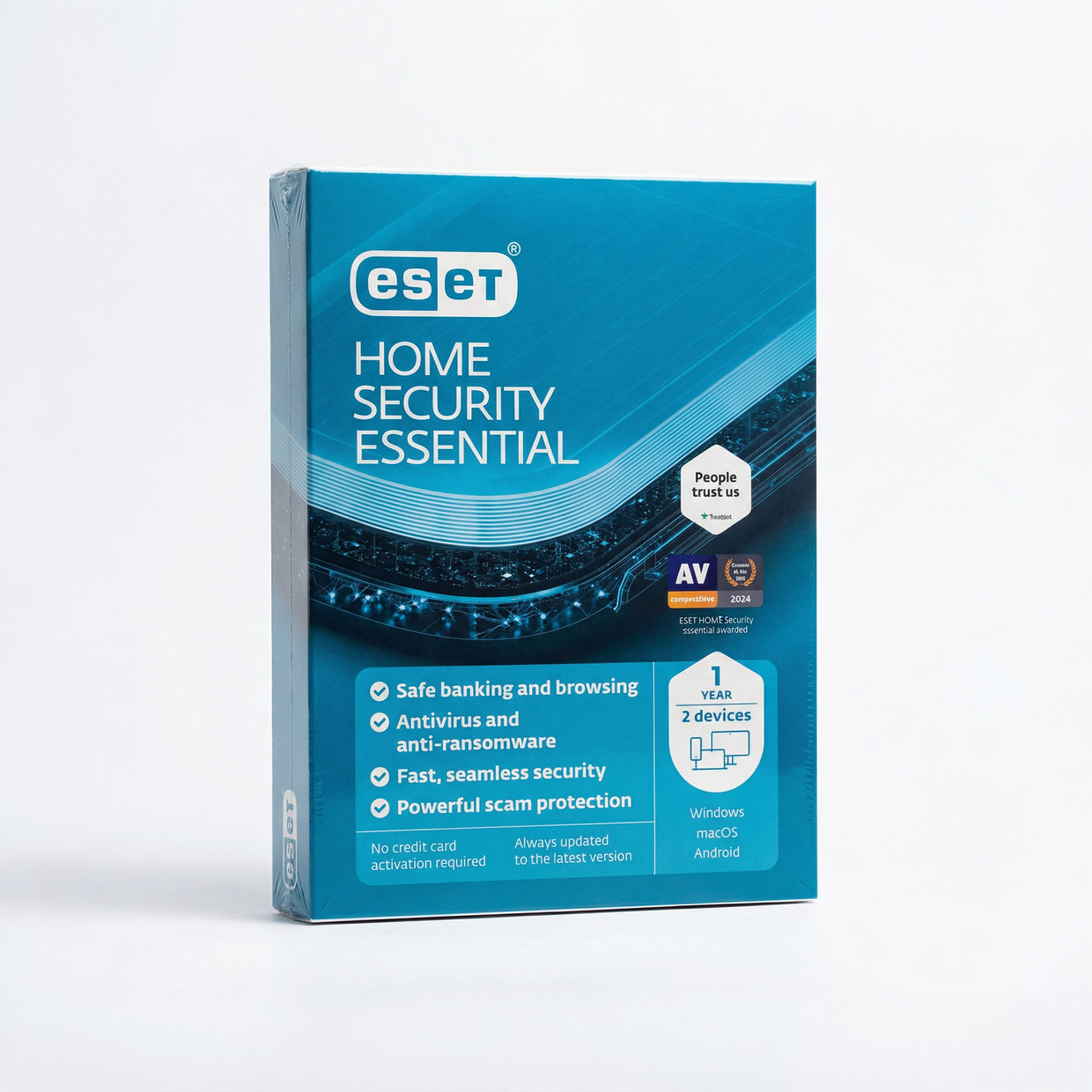 ESET Home Security Essential – 2 Devices, 1 Year | Advanced Antivirus ...