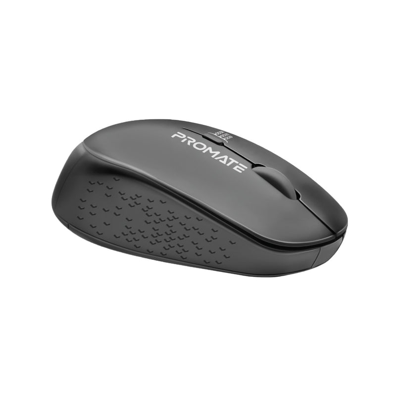 Promate 1600DPI MaxComfort Ergonomic 2.4G Wireless Mouse - Tracker