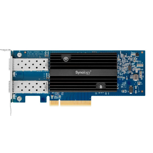 Synology E10G21-F2 Dual-Port 10GbE SFP+ PCIe 3.0 x8 Adapter – SR/LR/DA ...