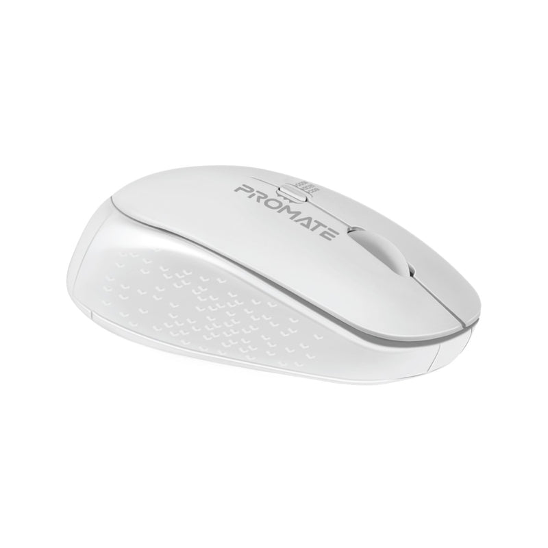 Promate 1600DPI MaxComfort Ergonomic 2.4G Wireless Mouse - Tracker