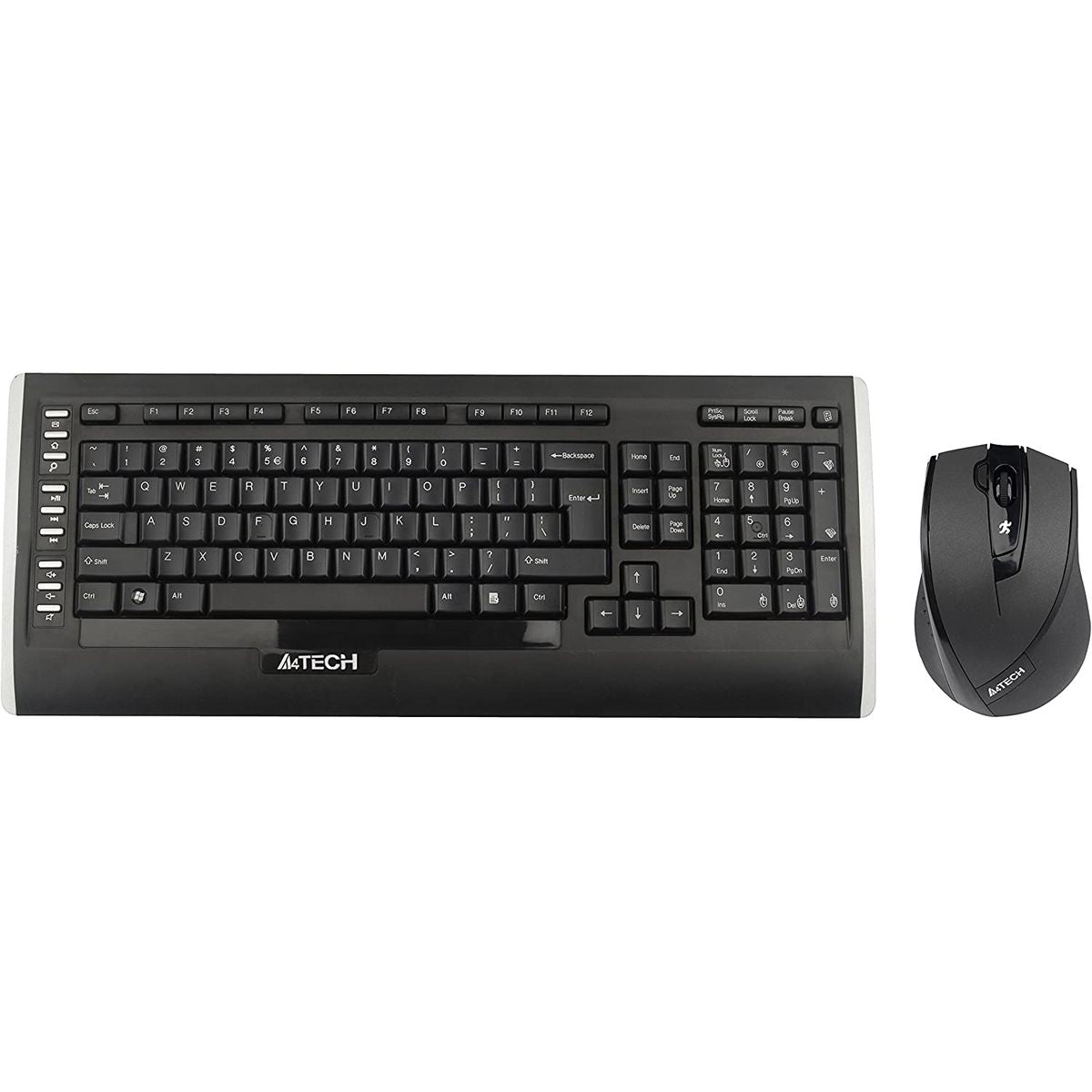 A4Tech 9300F Wireless Desktop Mouse & Keyboard Combo - Arabic/English