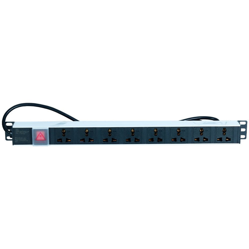 Atlantic Universal Power Distribution Unit – 19" Rackmount, 3m Cable,