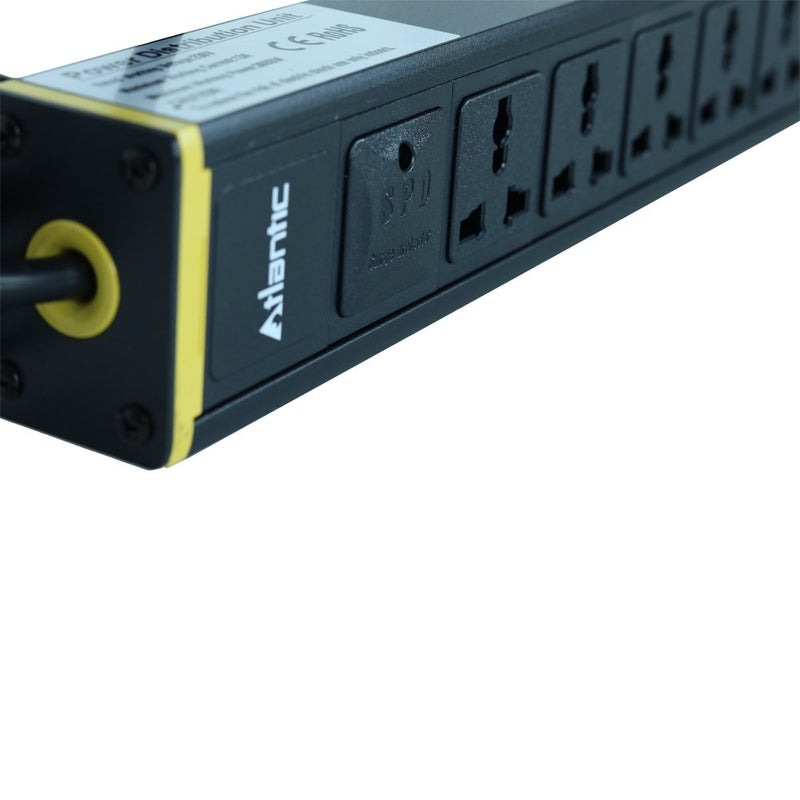 Atlantic Universal Power Distribution Unit – 19" Rackmount, 3m Cable,