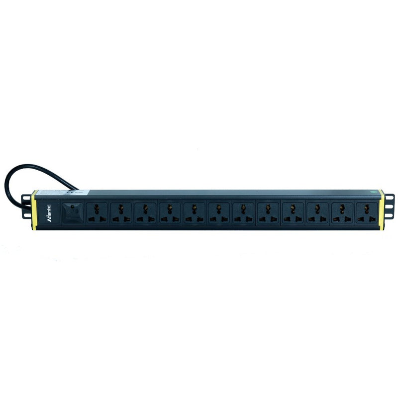 Atlantic Universal Power Distribution Unit – 19" Rackmount, 3m Cable,