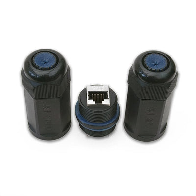 Atlantic Atlantic Waterproof RJ45 to RJ45 Coupler – IP67 Rated, Cat6 ...