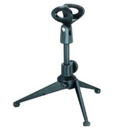CMX MS-200 Tabletop Microphone Stand – Adjustable Desktop Mic Holder w ...