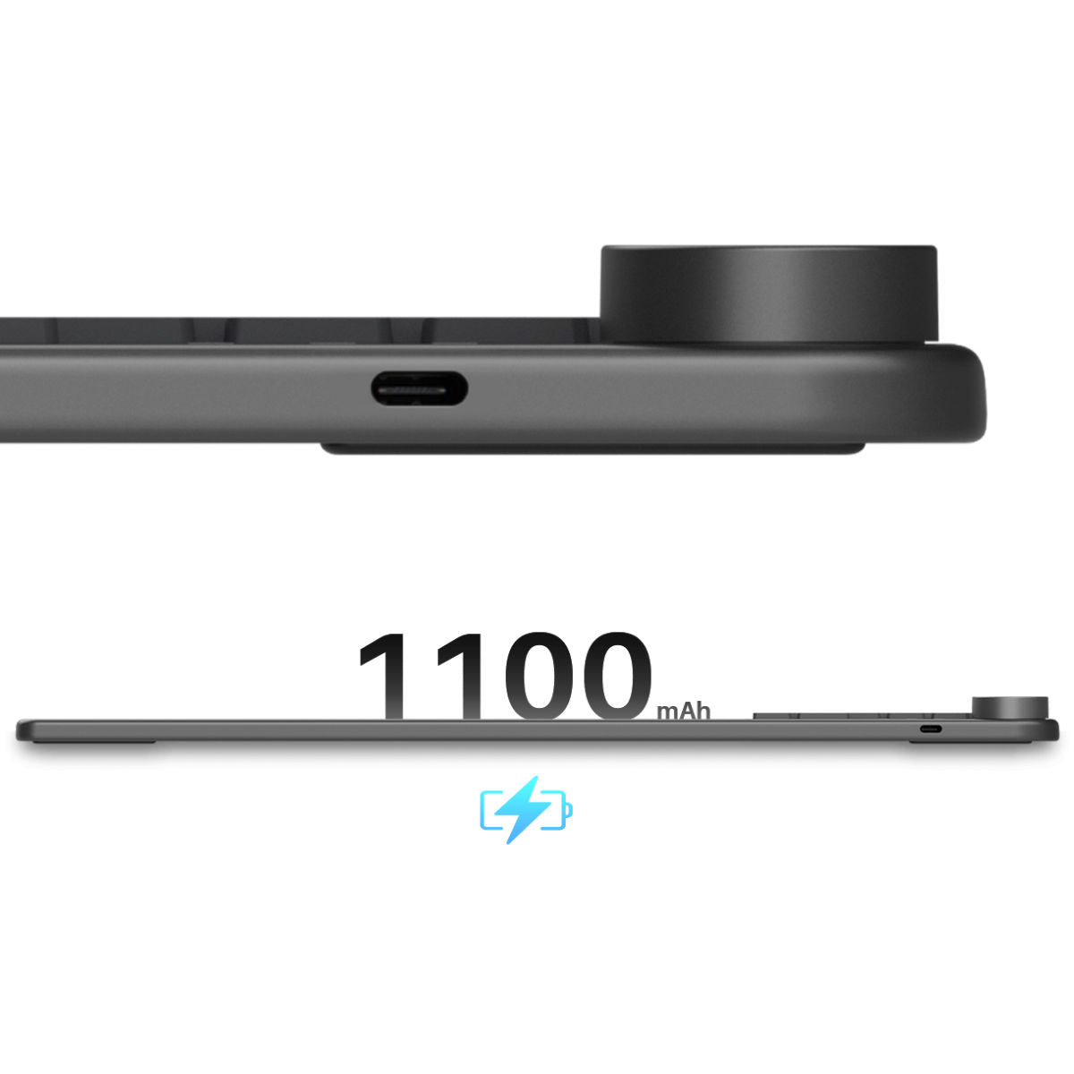 Huion Inspiroy Keydial KD200 Bluetooth 5.0 Wireless Graphics Drawing T