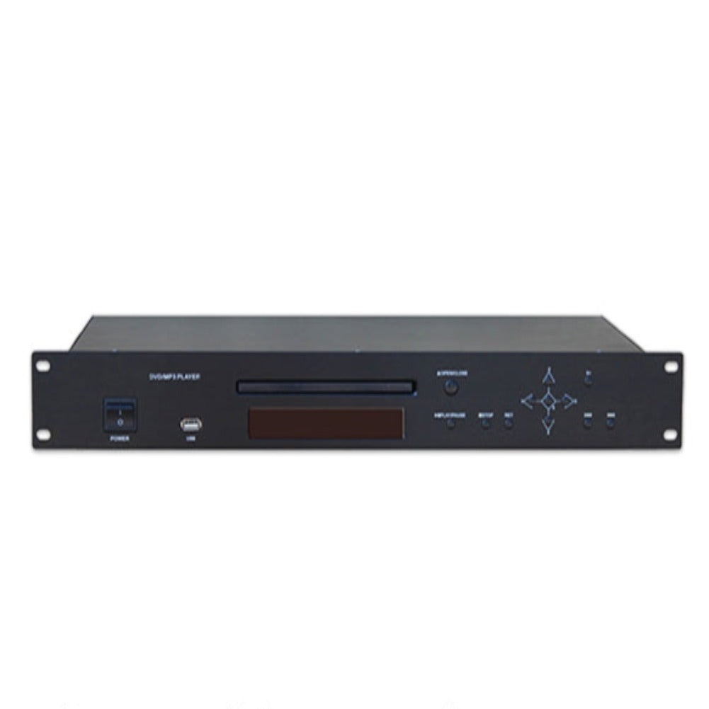 CMX Rack-Mount CD/DVD Player with MP3 & USB | PA-100DM | 19" Audio Sou ...
